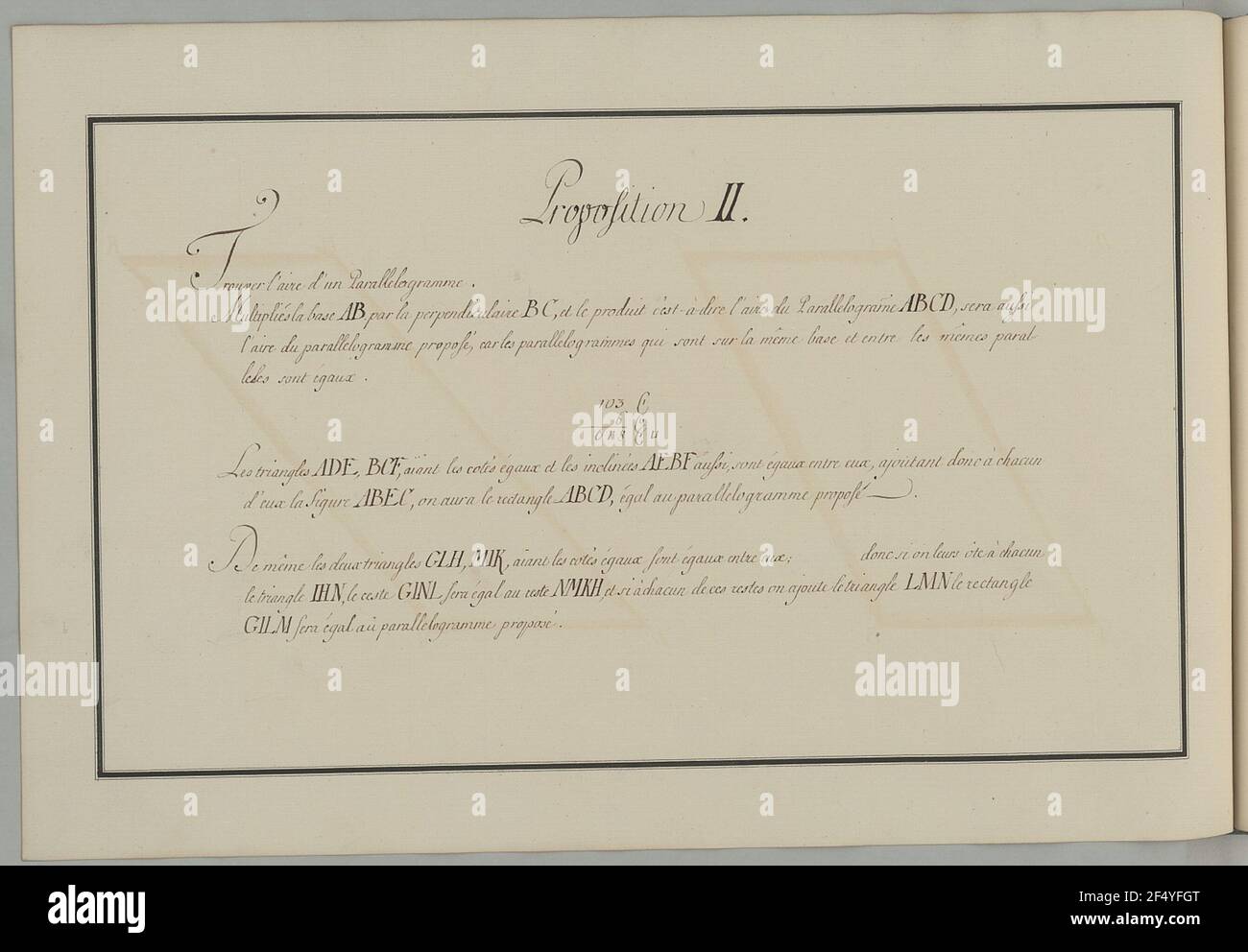 Following the principles of geometry Stock Photo - Alamy