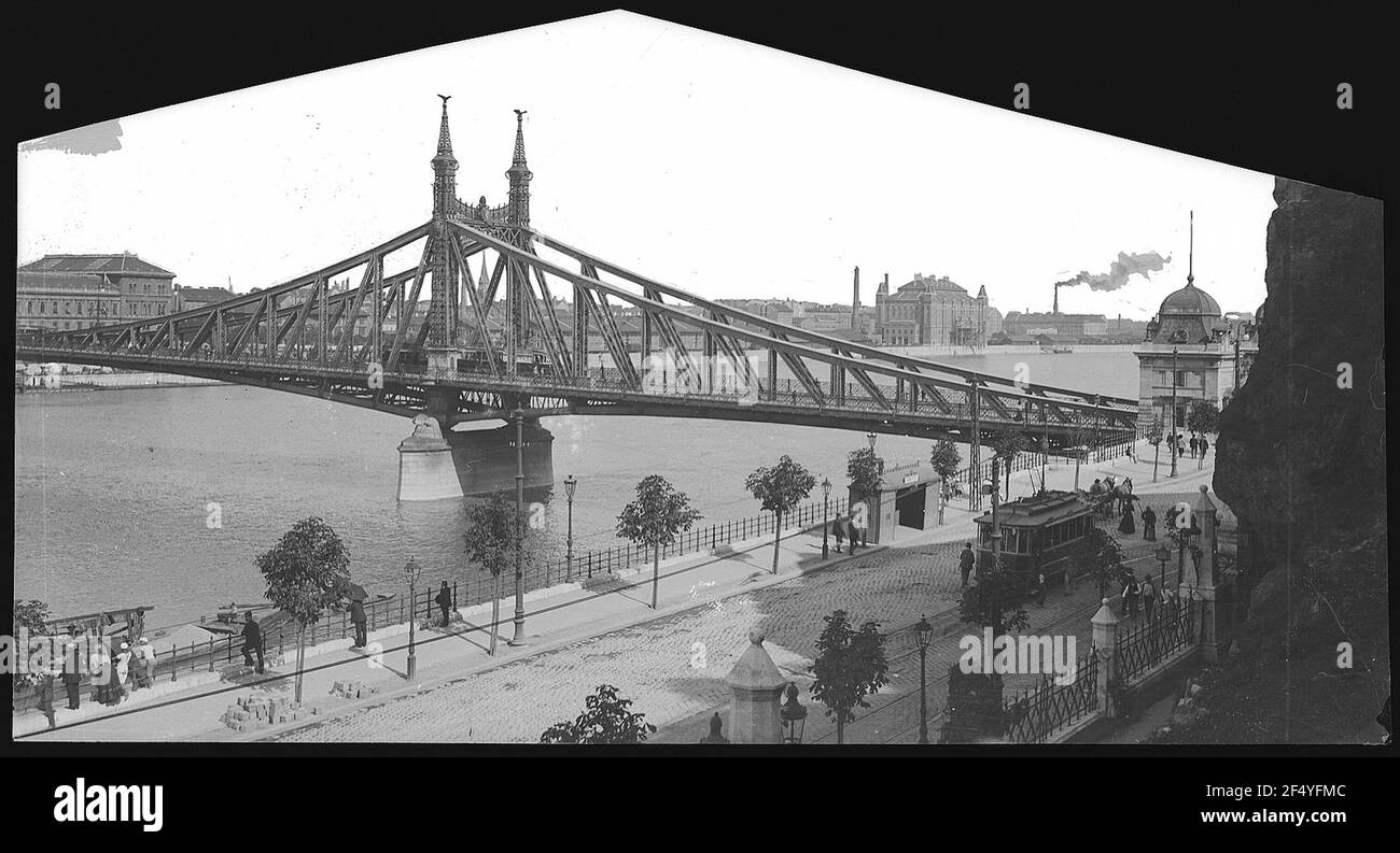 Budapest. Franz-Josephs Bridge (1894-1896 Stock Photo - Alamy
