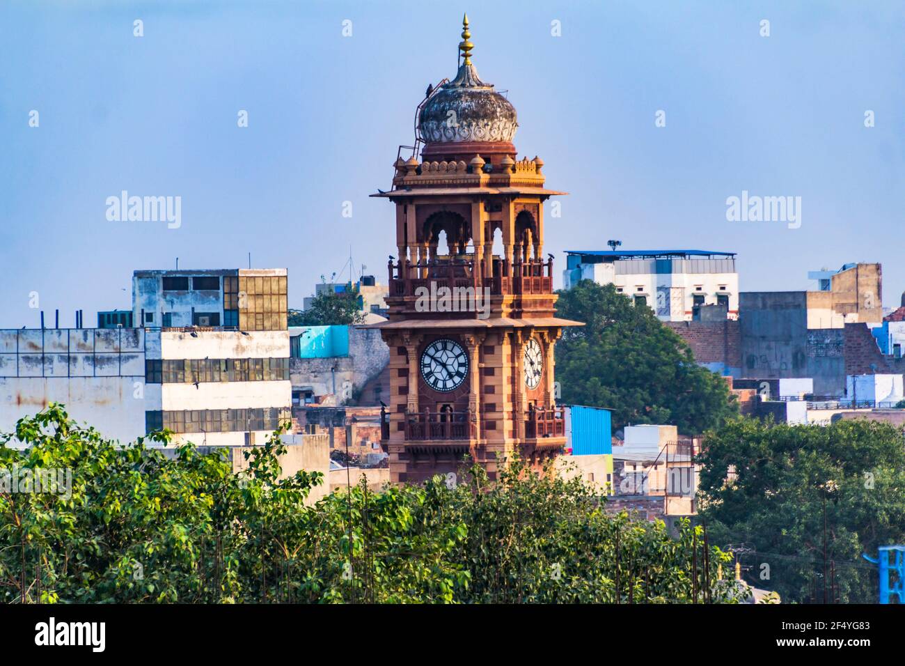 Indian historical clock tower hi-res stock photography and images - Alamy
