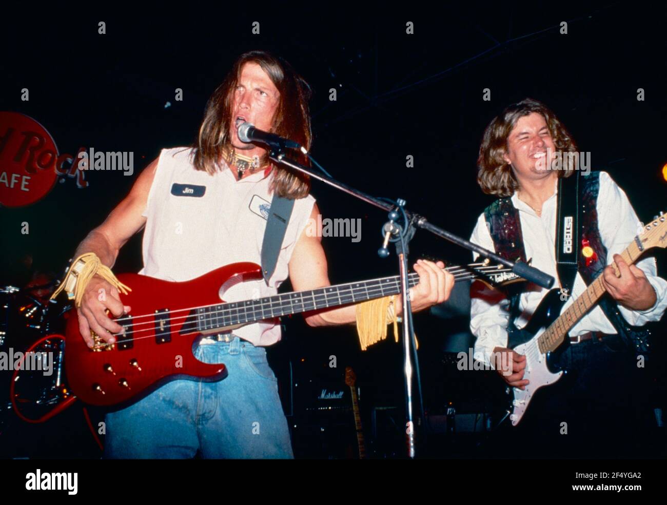 American tennis player Luke Jensen, Hard Rock Cafe 1993 Stock Photo - Alamy