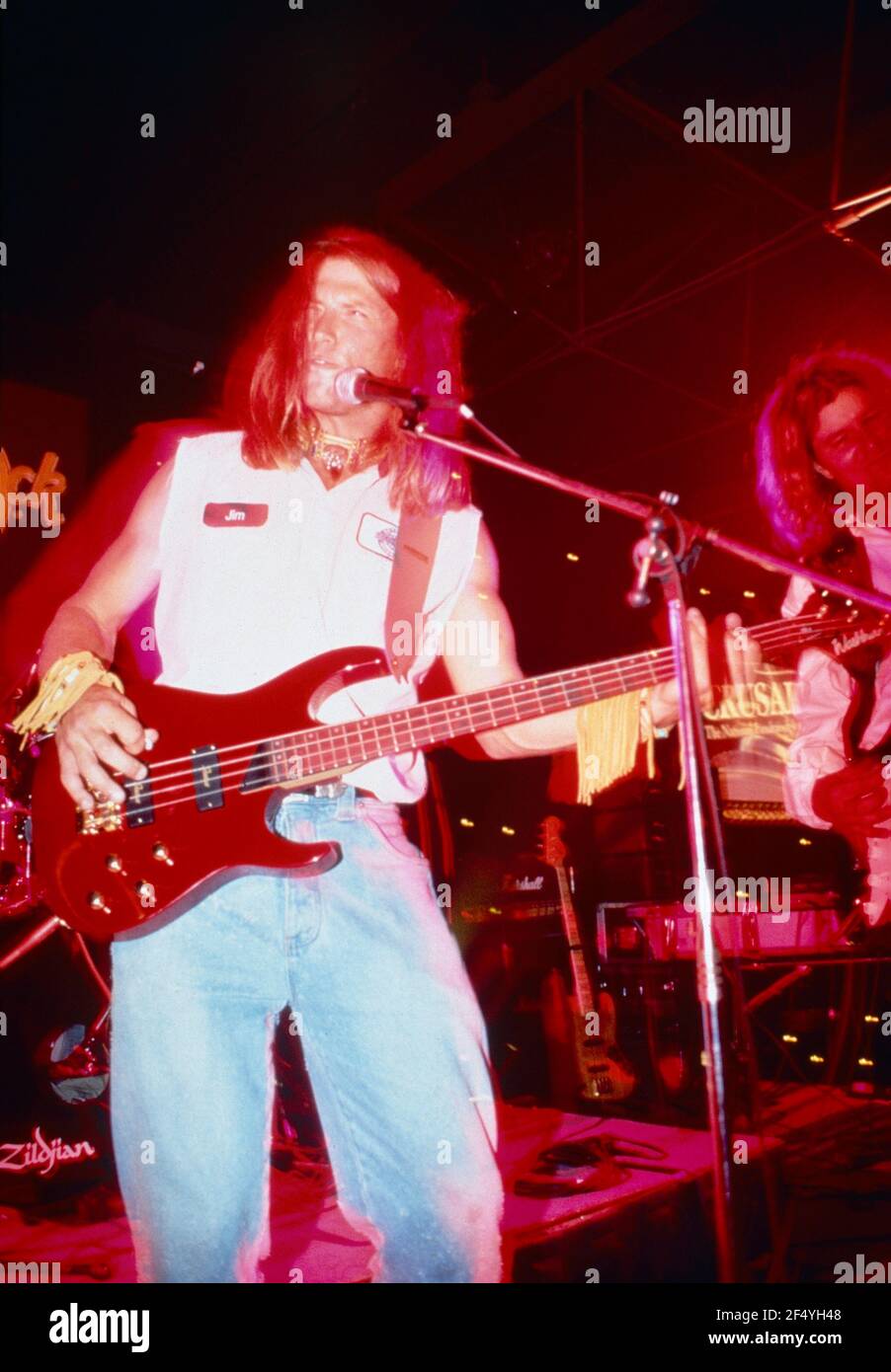 American tennis player Luke Jensen, Hard Rock Cafe 1993 Stock Photo - Alamy