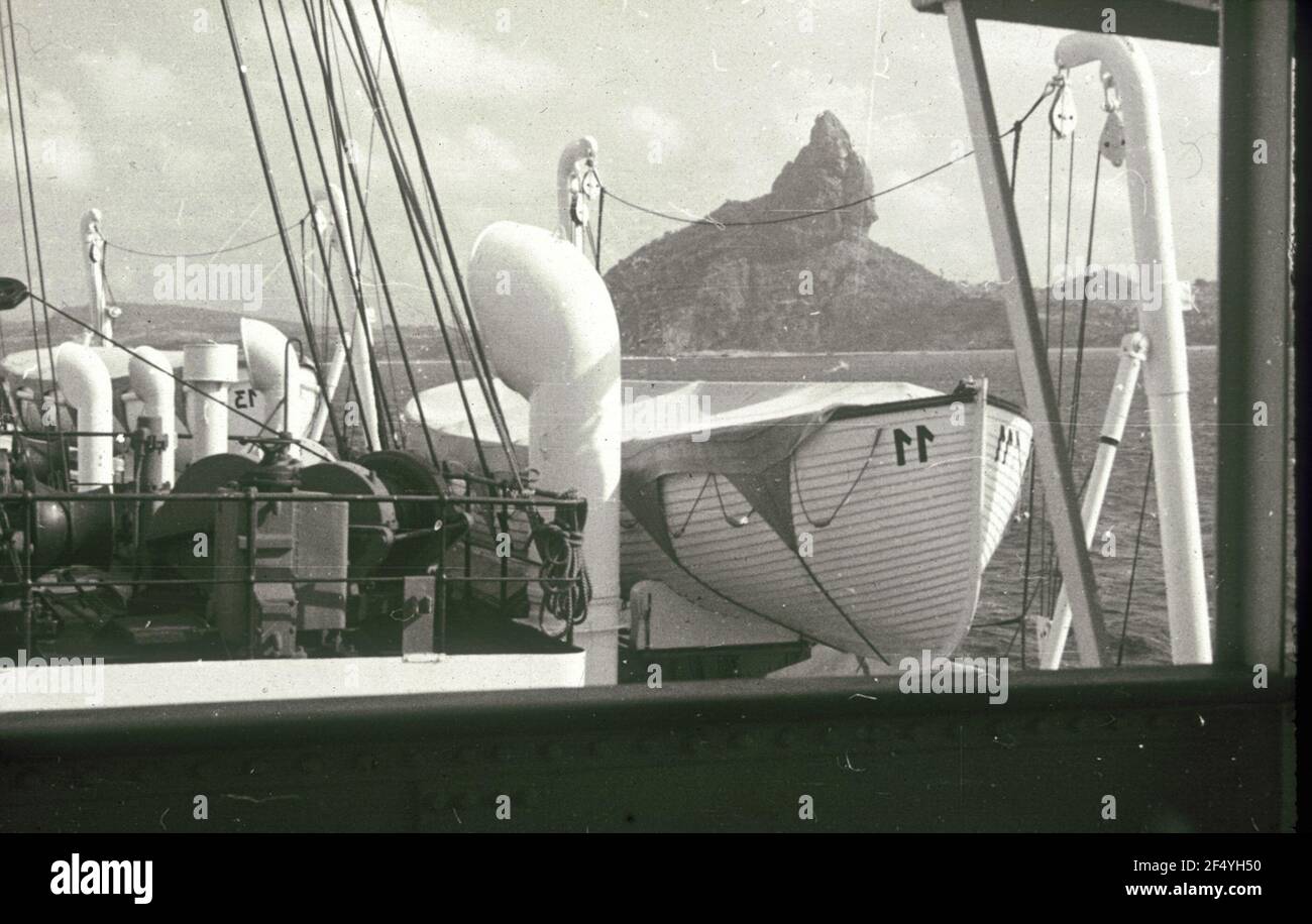 Travel photos Brazil. Fernando de Noronha. View from Board of Monte ...
