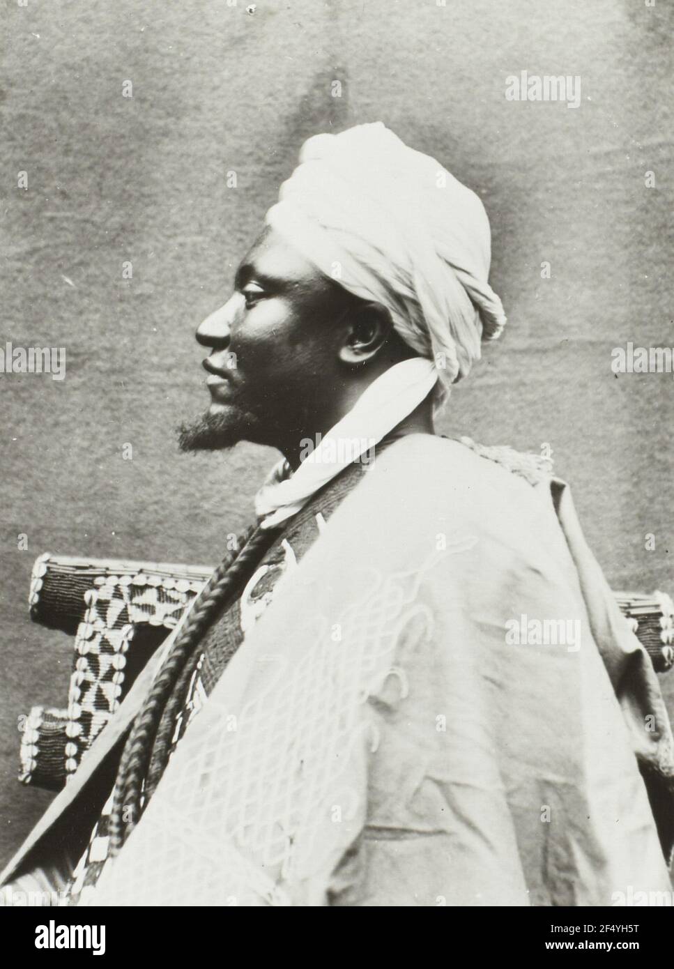 Njoya, King of Bamum Stock Photo - Alamy
