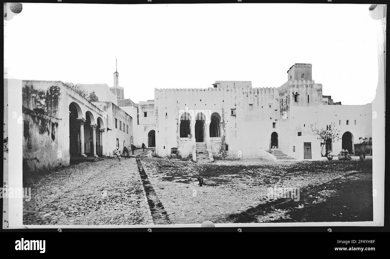 Kasbah of tangier Black and White Stock Photos & Images - Alamy