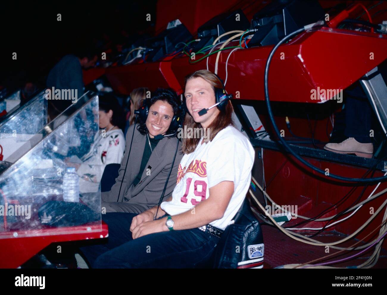 American tennis player Luke Jensen, 1990s Stock Photo - Alamy