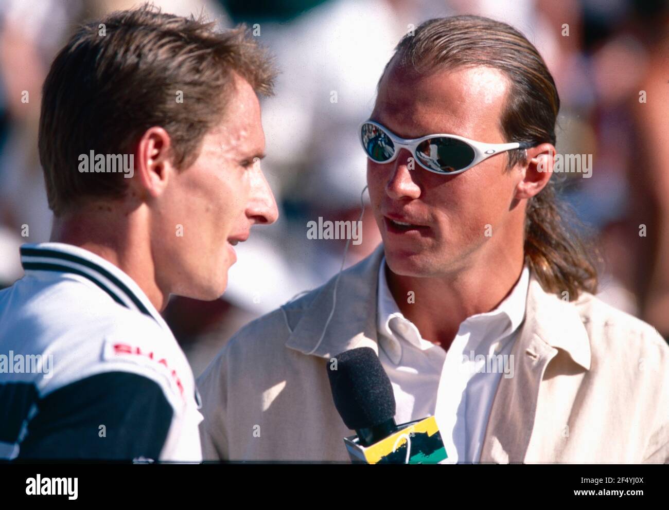 American tennis player Luke Jensen, 1990s Stock Photo - Alamy