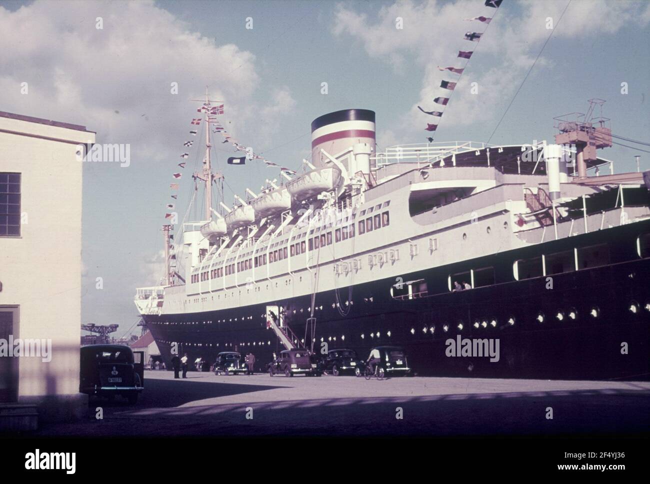 Travel photos Norway. Oslo. Passenger ship "Patria" (1938) in the ...