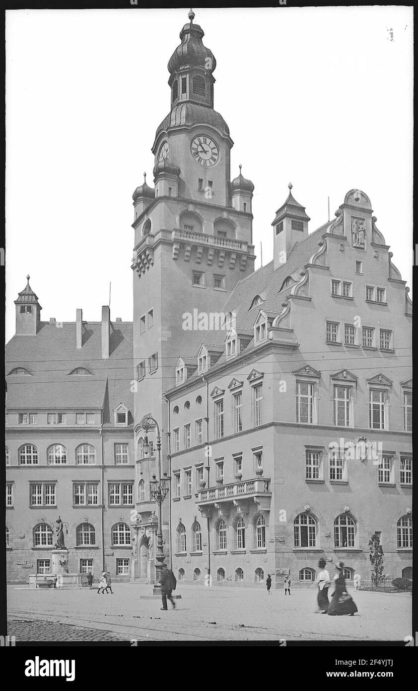 Town center town centre Black and White Stock Photos & Images - Alamy