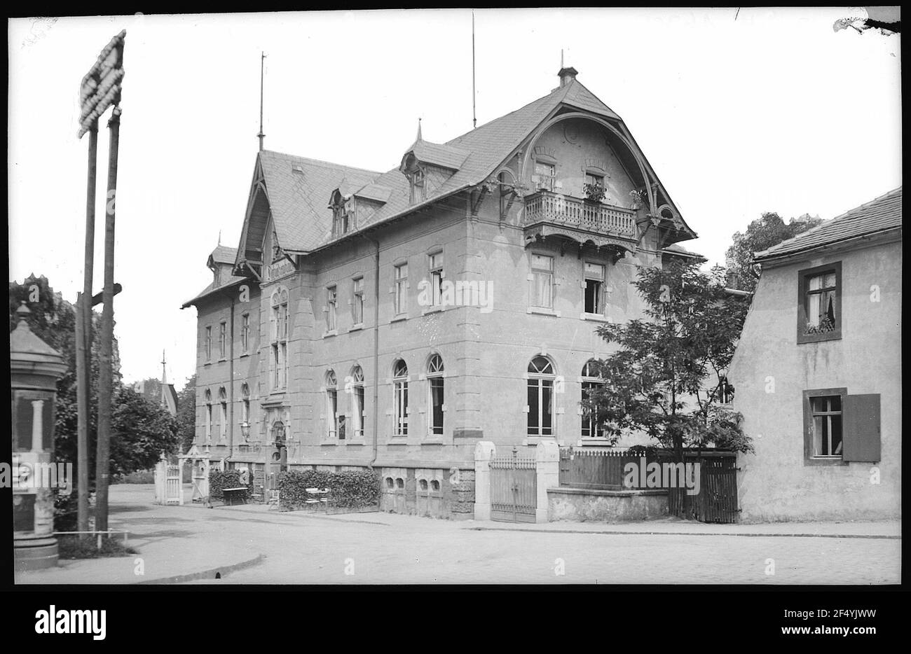 Grimma. Shooting house Stock Photo - Alamy
