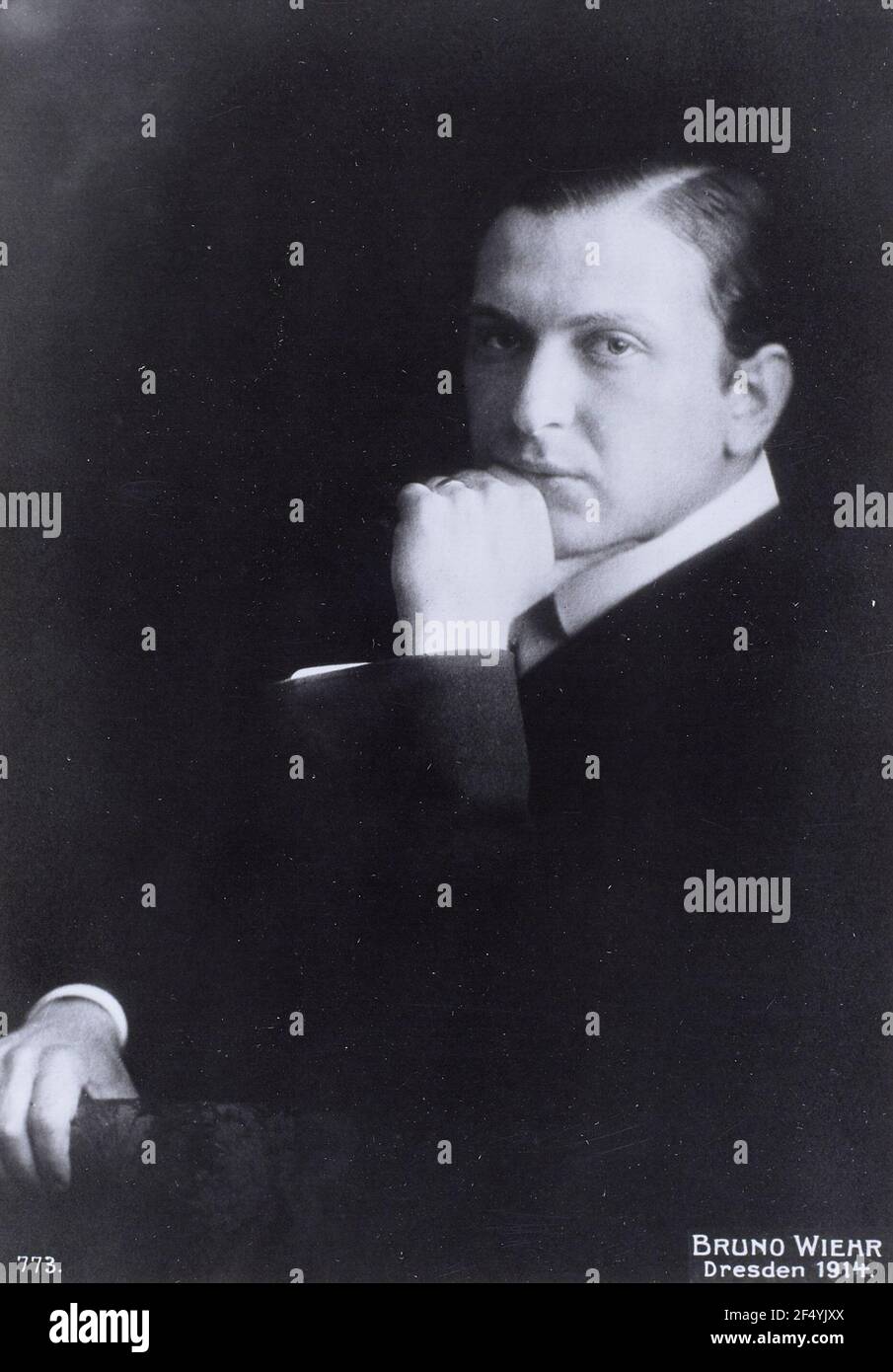 Portrait of Fritz Reiner (1888-1963; Hofkapelmeister Saxon ...