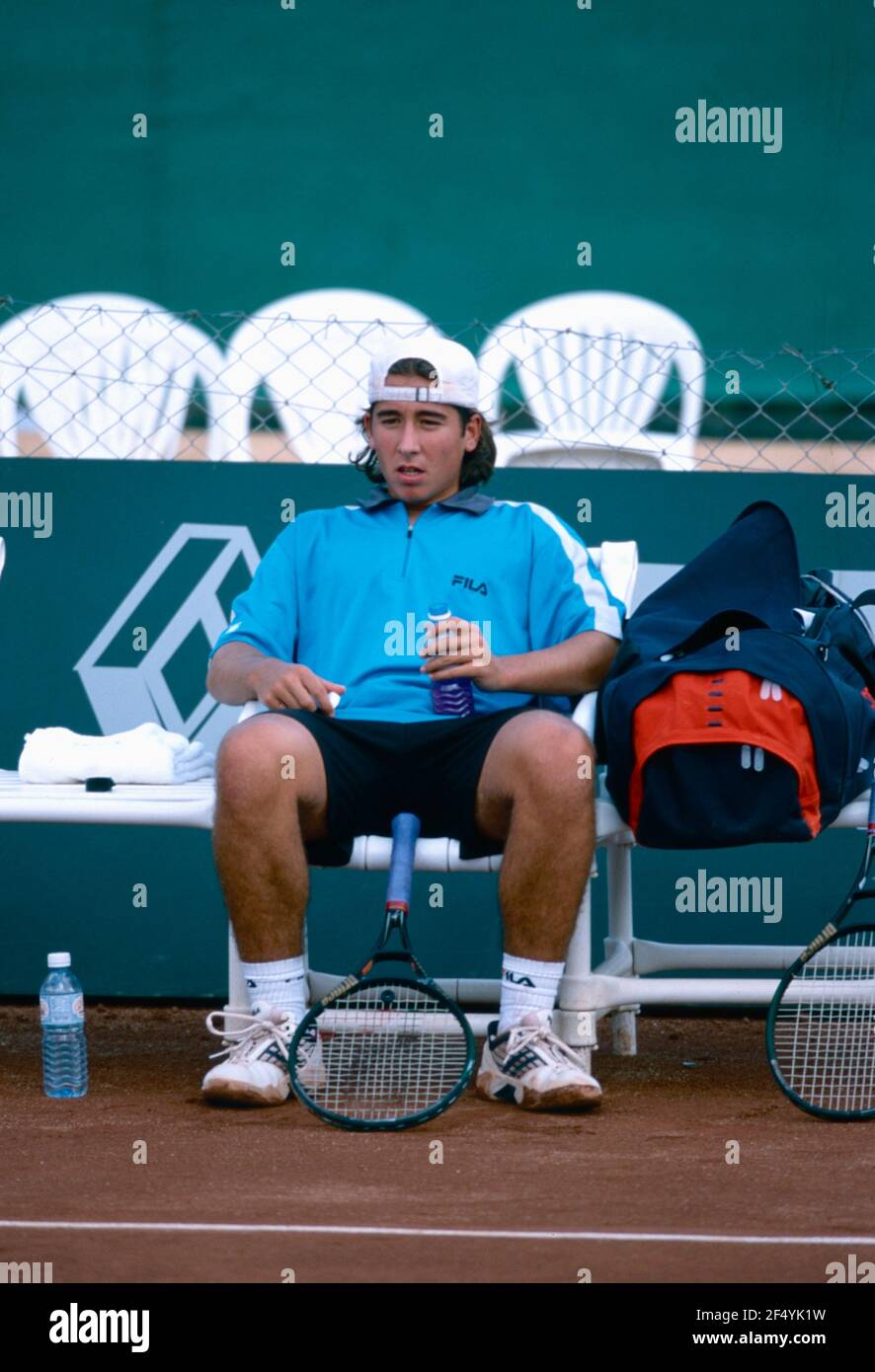 Spanish tennis player Marc Lopez, 1990s Stock Photo - Alamy