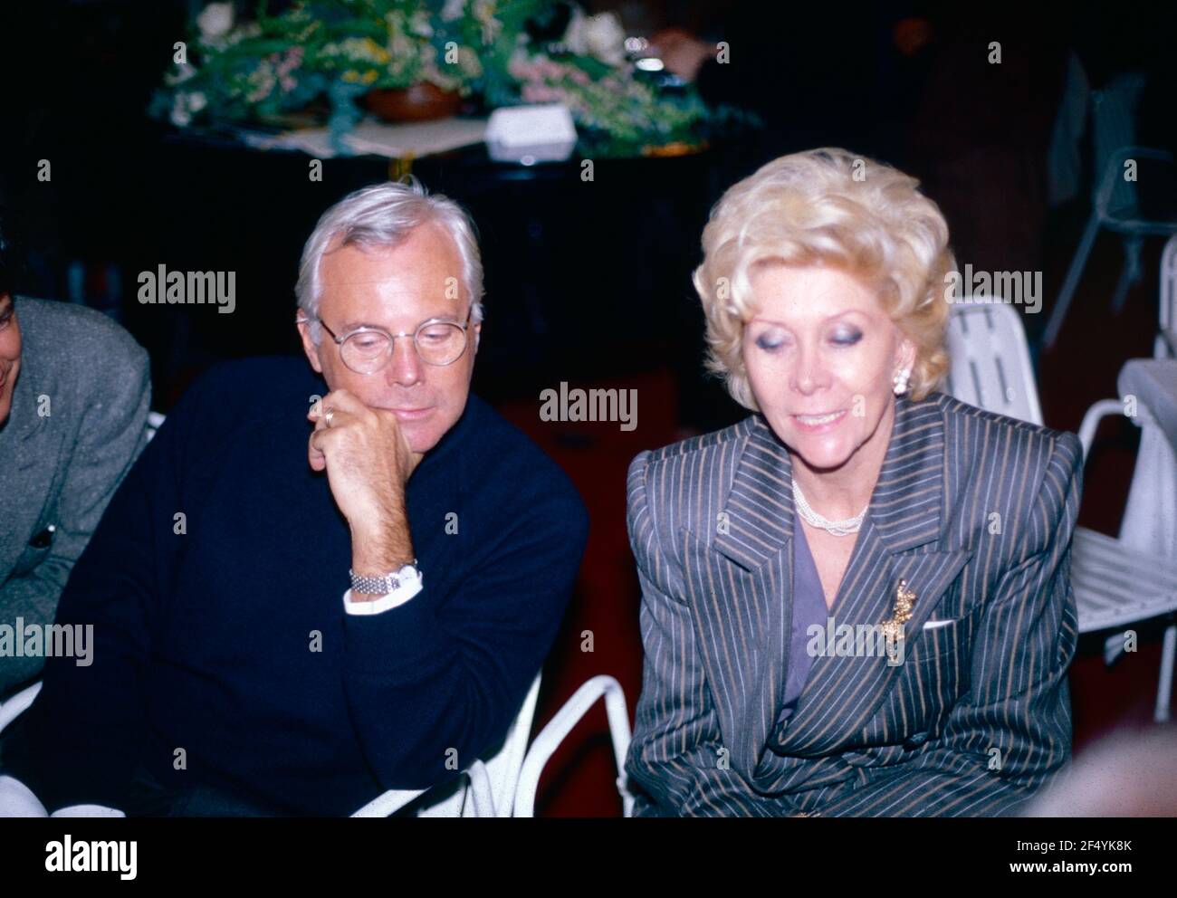 Italian tennis player Lea Pericoli, 1990s Stock Photo - Alamy