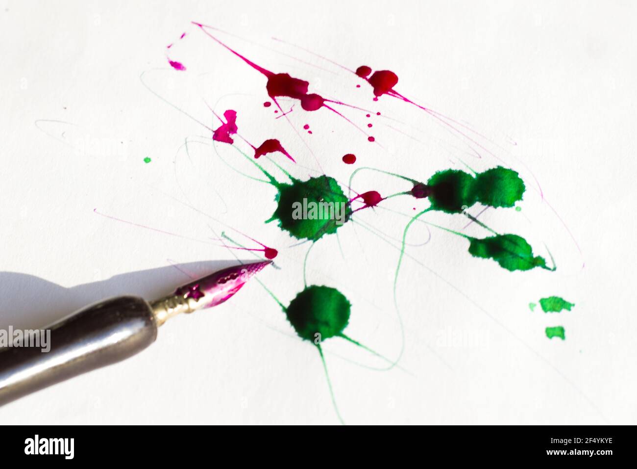 Brush paper paint composite hi-res stock photography and images - Alamy
