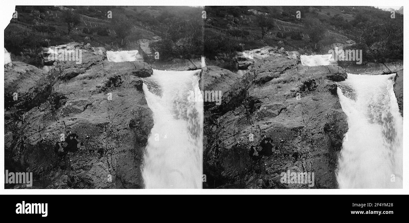 At Merok / Norway: Waterfall Stock Photo - Alamy