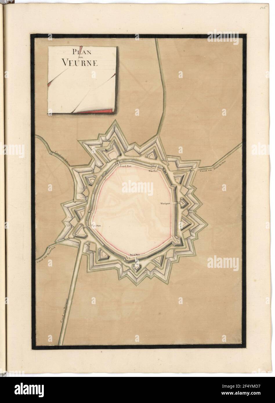 Veurne map hi-res stock photography and images - Alamy