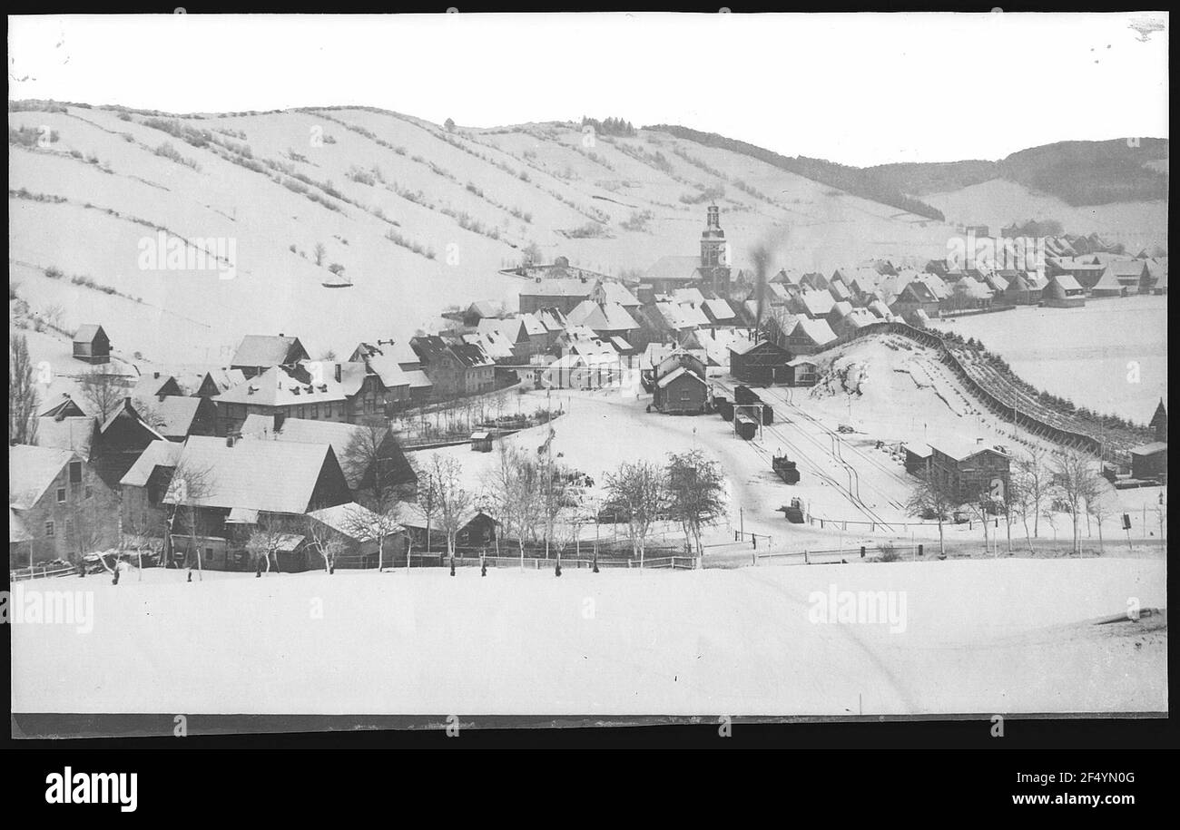 View of Geising Stock Photo - Alamy