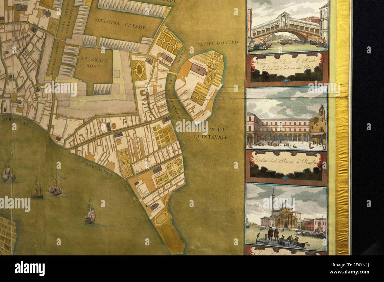 Renaissance venice map hi-res stock photography and images - Alamy