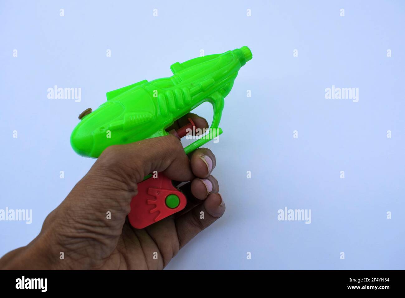 Pichkari, a water gun or toy gun used as props to shoot water and play ...