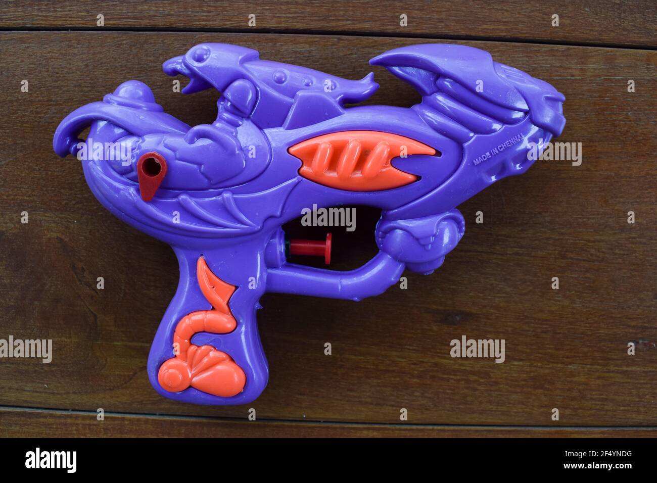 Pichkari, a water gun or toy gun used as props to shoot water and play ...