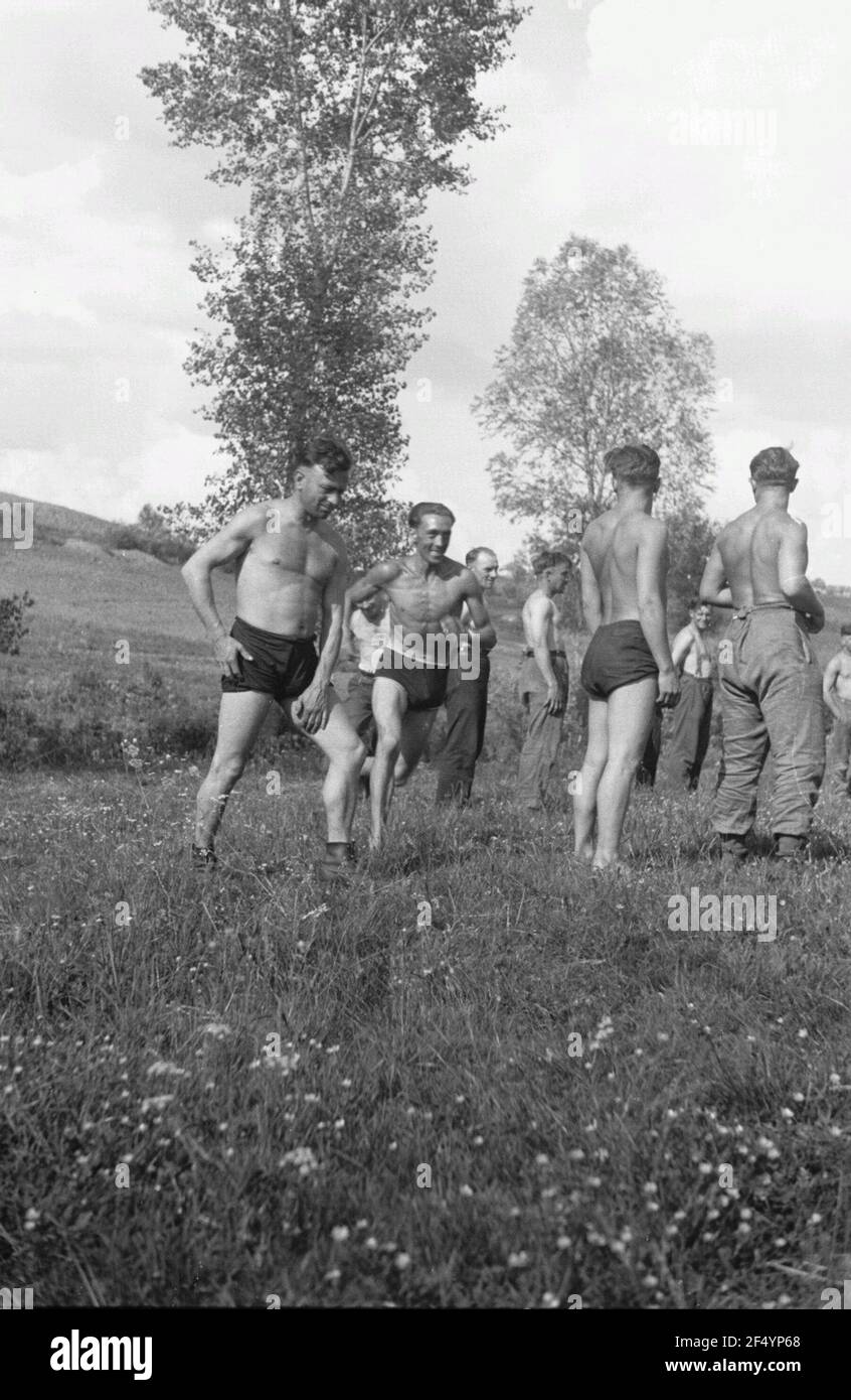 Second World War. For billeting. Soviet Union. Relatives of the German ...