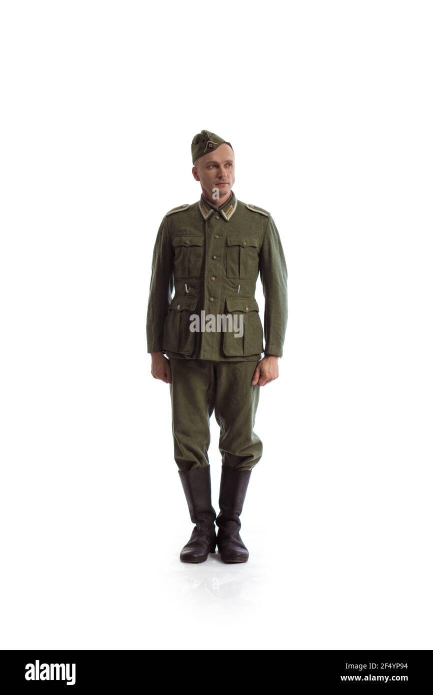 Ww ii soldier in Cut Out Stock Images & Pictures - Alamy