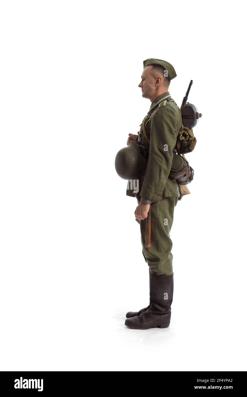 Ww ii soldier in Cut Out Stock Images & Pictures - Alamy