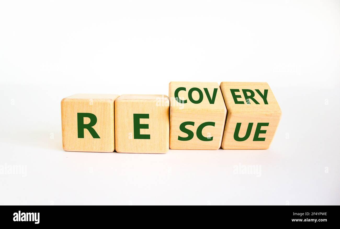 Recovery and rescue symbol. Turned cubes and changed the word 'recovery ...