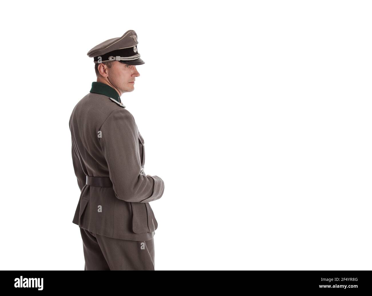 Ww2 german soldier reenactor Cut Out Stock Images & Pictures - Alamy