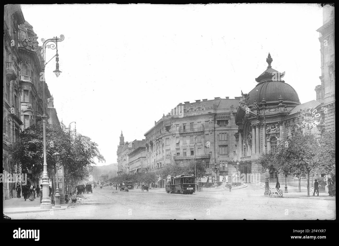 Budapest. Lust game theater (1896 Stock Photo - Alamy