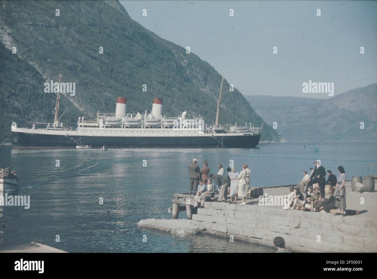 Passenger ship "Monte Rosa Stock Photo - Alamy