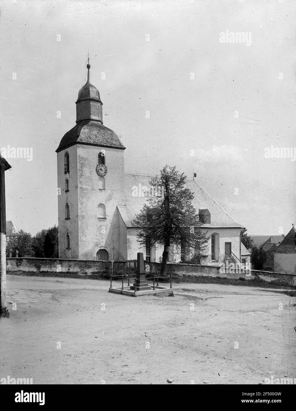 Village church architecture Black and White Stock Photos & Images - Alamy
