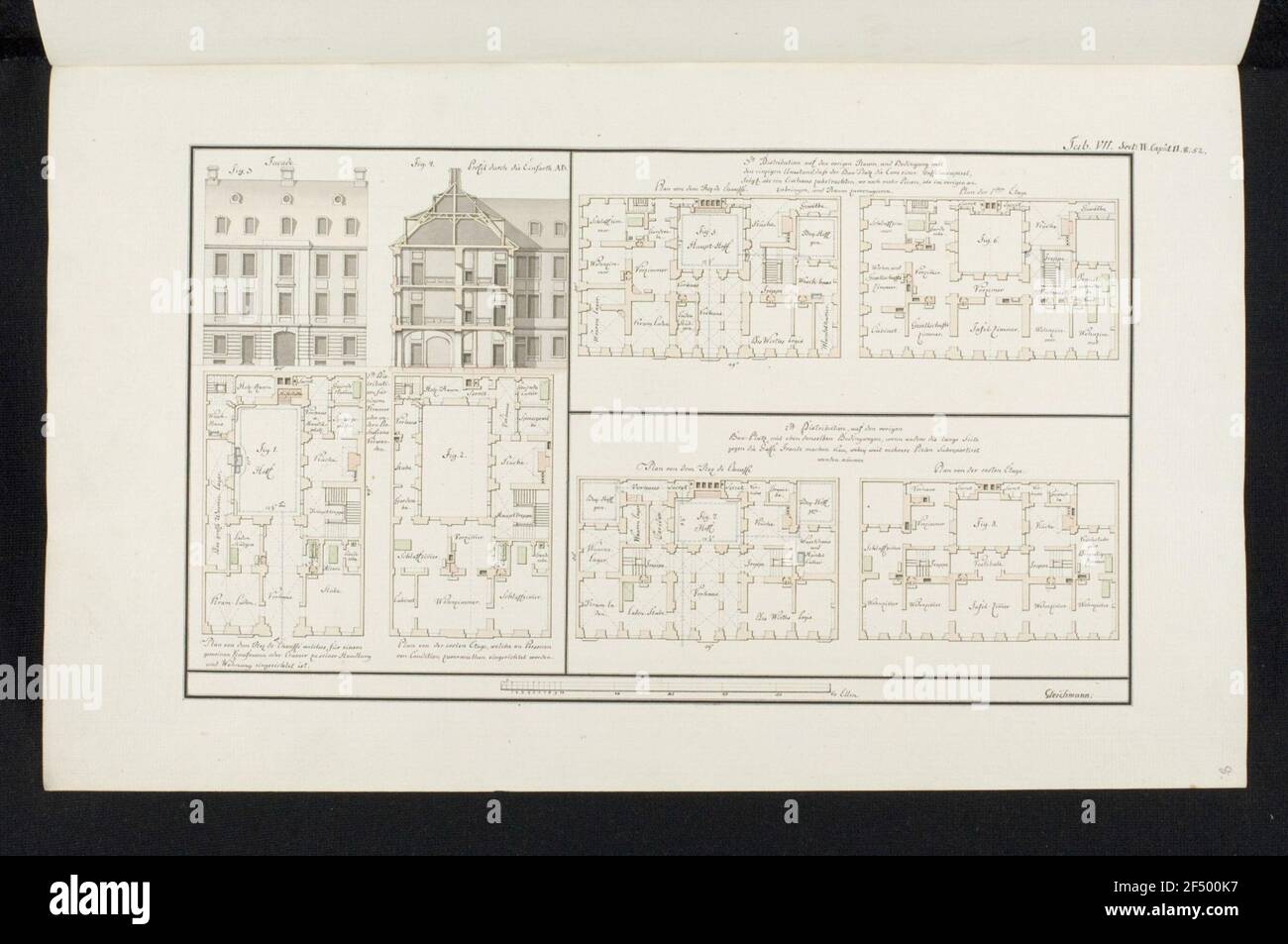 Residential building, ideal designs, floor plans, elevation and cut ...