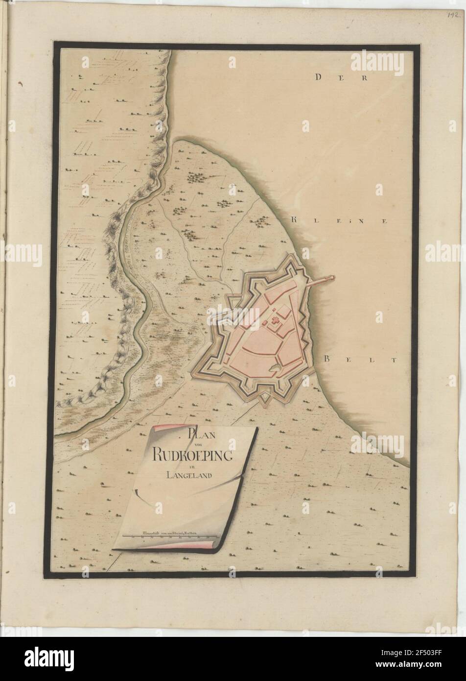 Map of langeland hi-res stock photography and images - Alamy