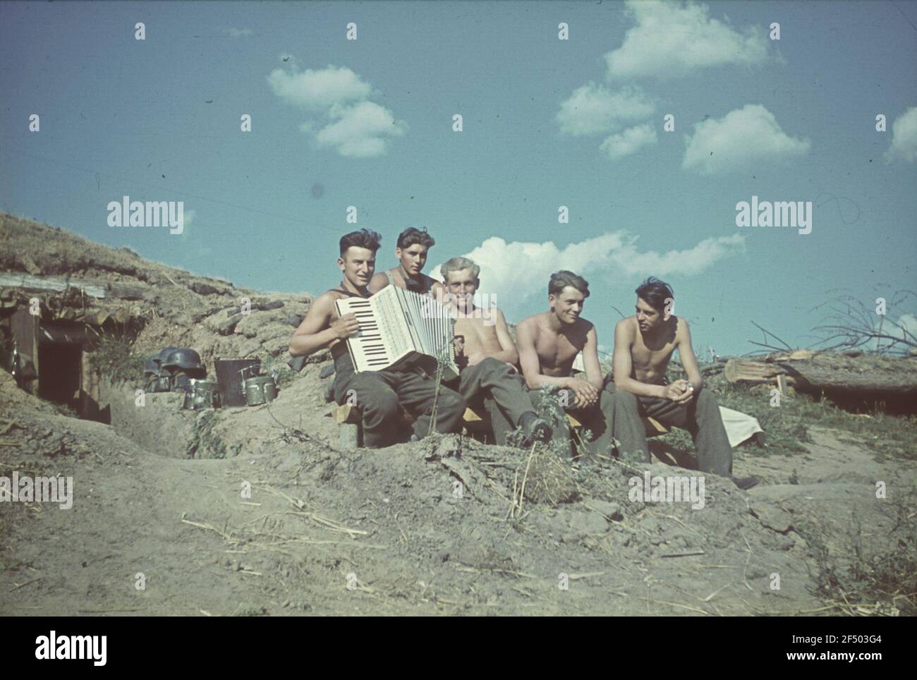 Second World War. Soviet Union. Front pictures. German Wehrmacht ...