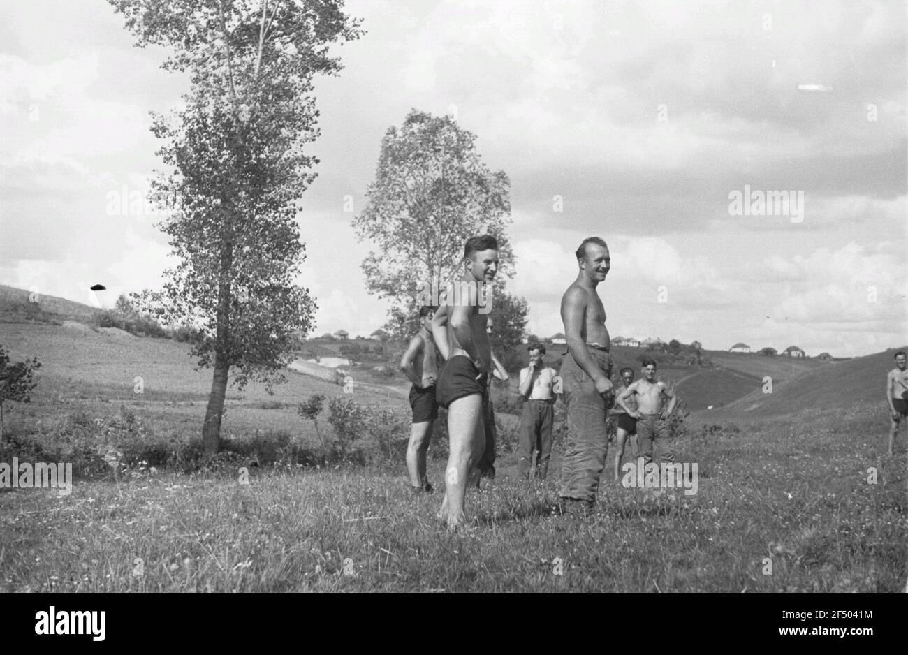 Second World War. For billeting. Soviet Union. Relatives of the German ...