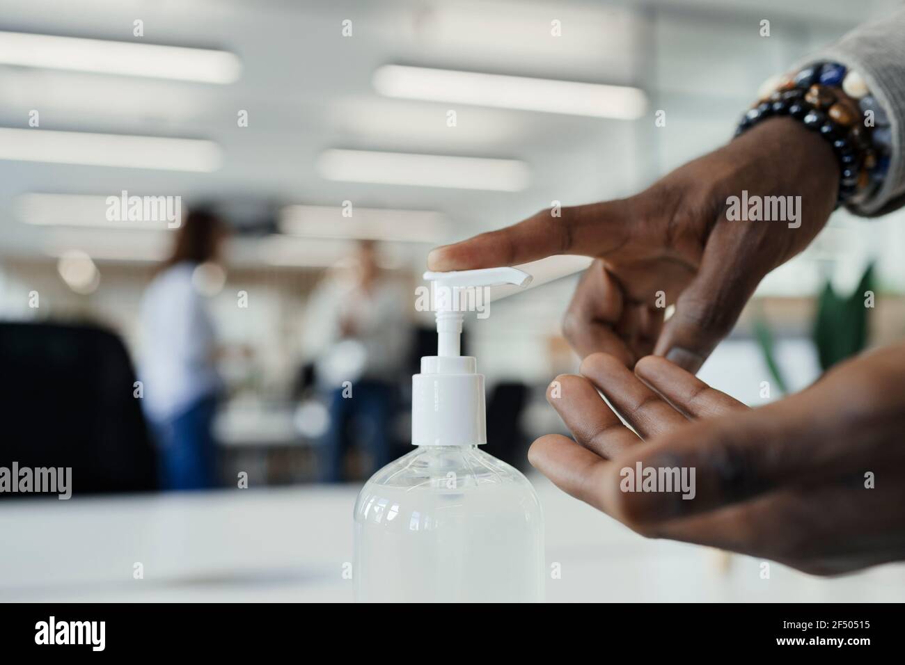 Pump sanitizer hi-res stock photography and images - Alamy