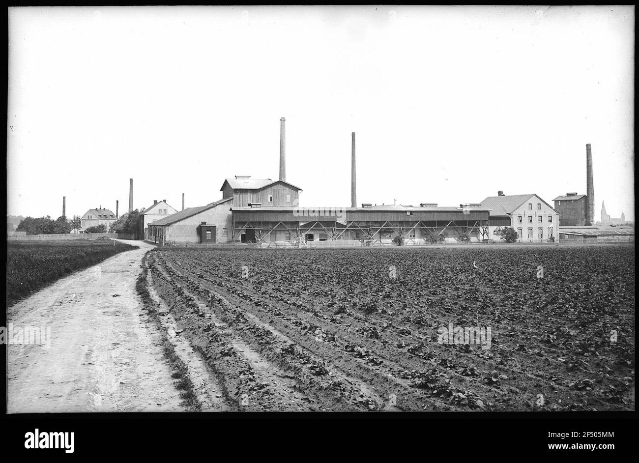 Freiberg. Fertilizer factory Schippan from East Stock Photo - Alamy
