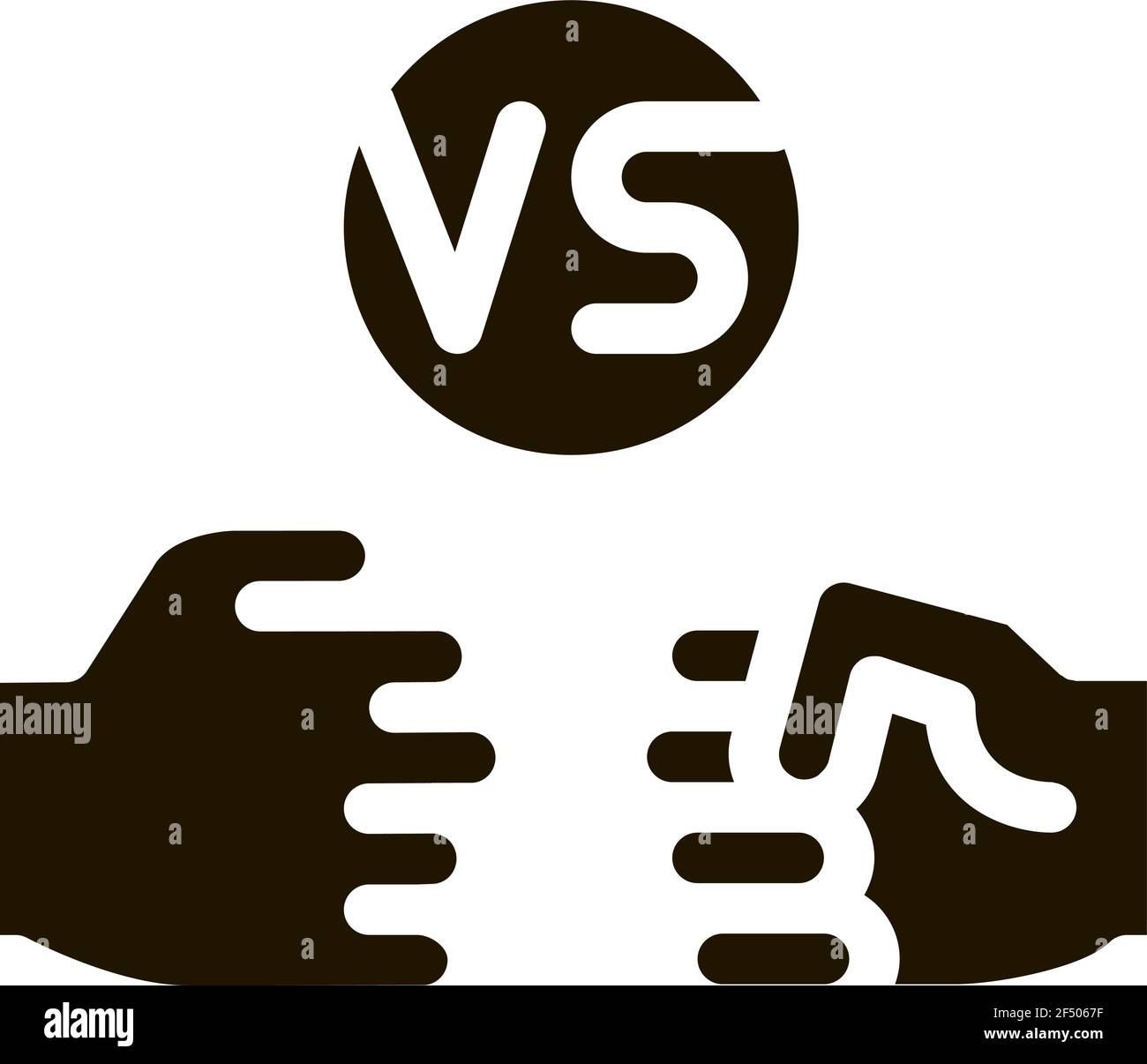 Fighting Battle Icon Vector Glyph Illustration Stock Vector Image & Art ...