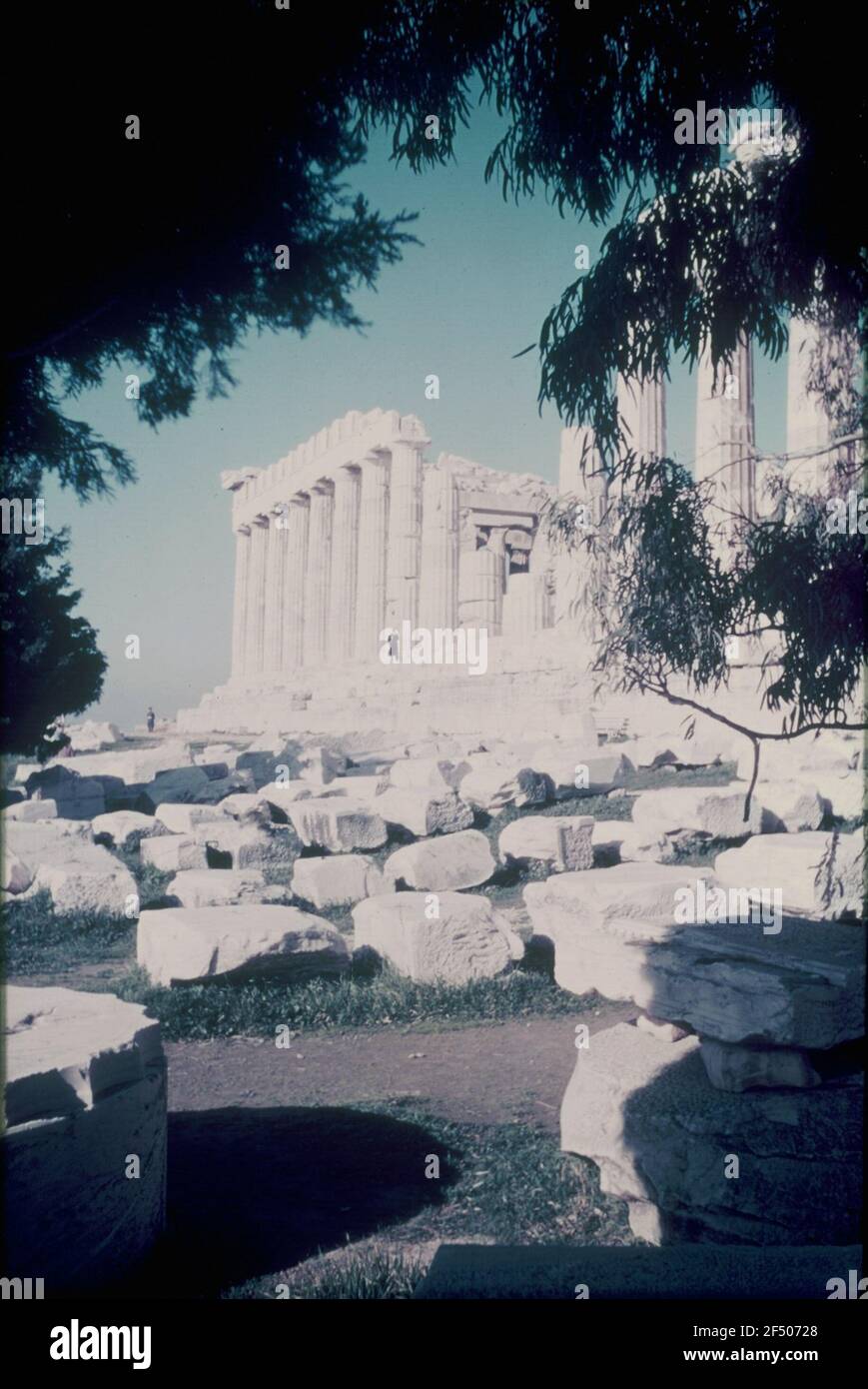 Travel photos Greece. Athens. Acropolis. Parthenon (447-432 BC Stock ...
