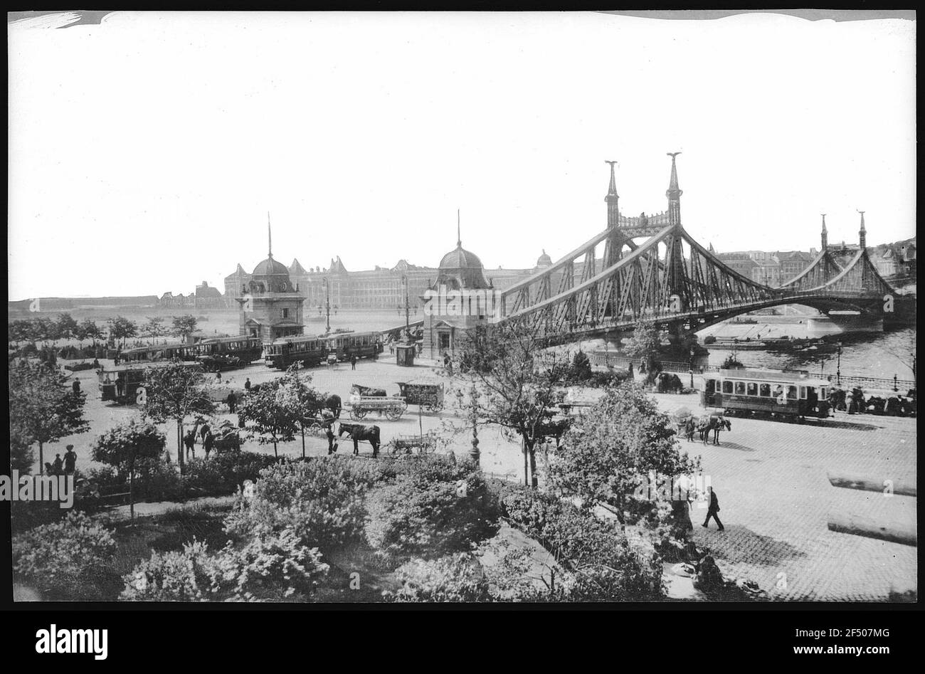 Budapest. Franz-Josephs Bridge (1894-1896 Stock Photo - Alamy