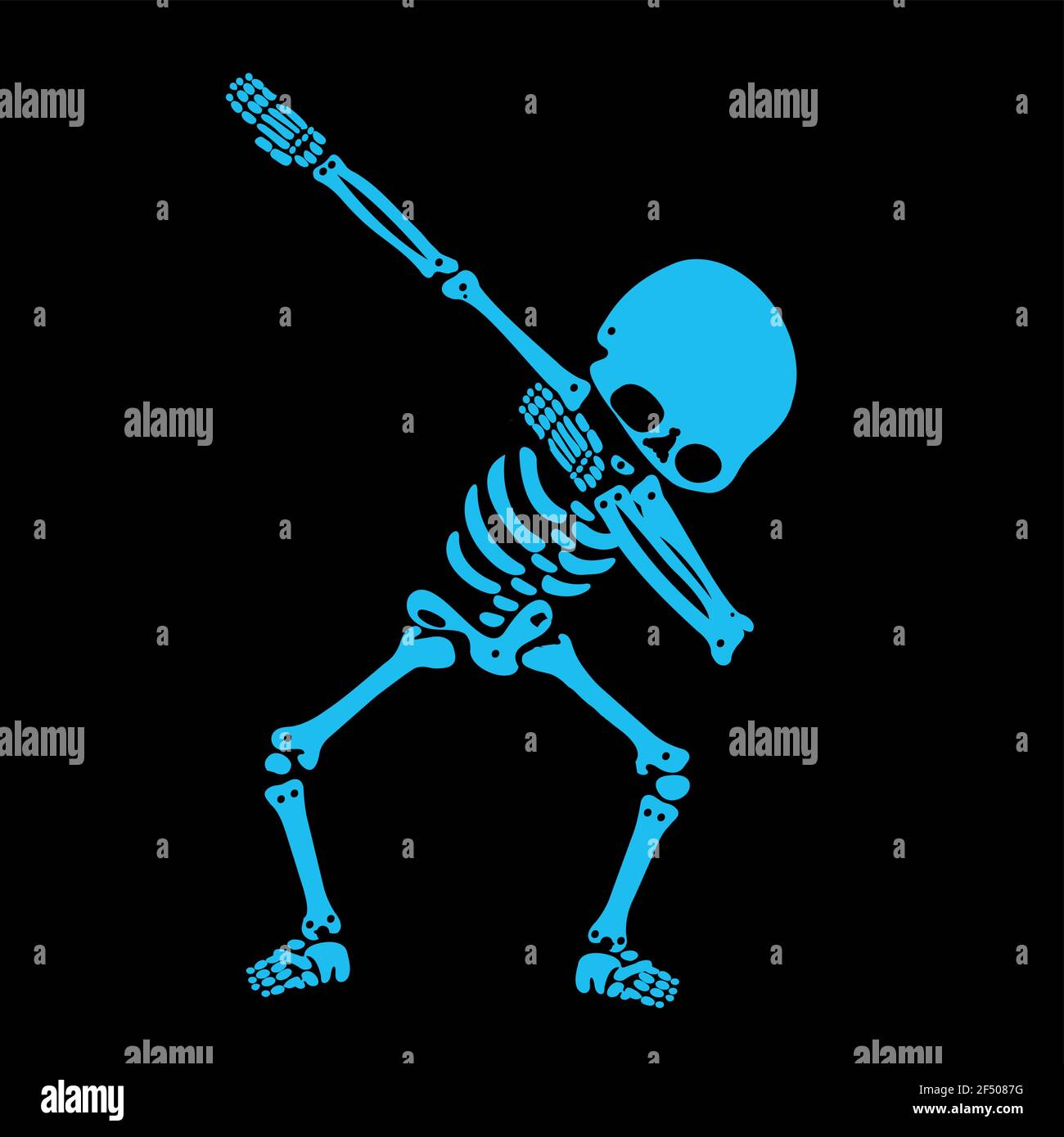 Skeleton dab, A group of skeletons dabbing Stock Vector Image & Art - Alamy