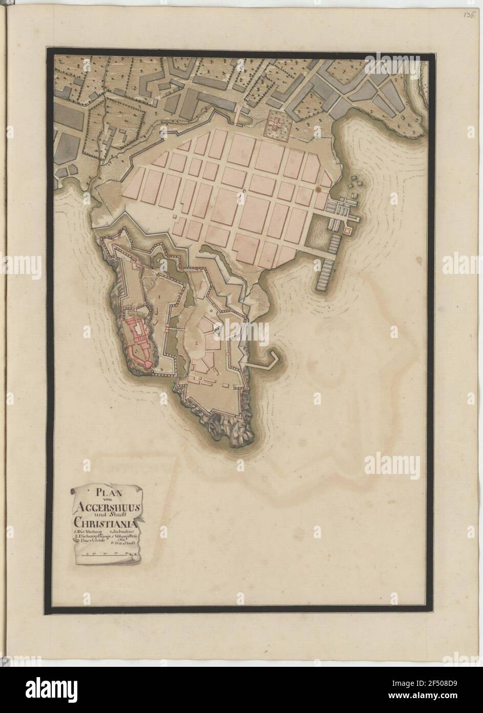 Map of christiania hi-res stock photography and images - Alamy