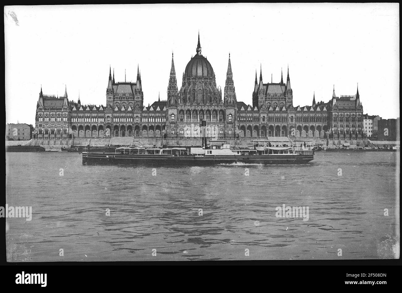 Budapest. Parliament (1896). Donaufront Stock Photo - Alamy