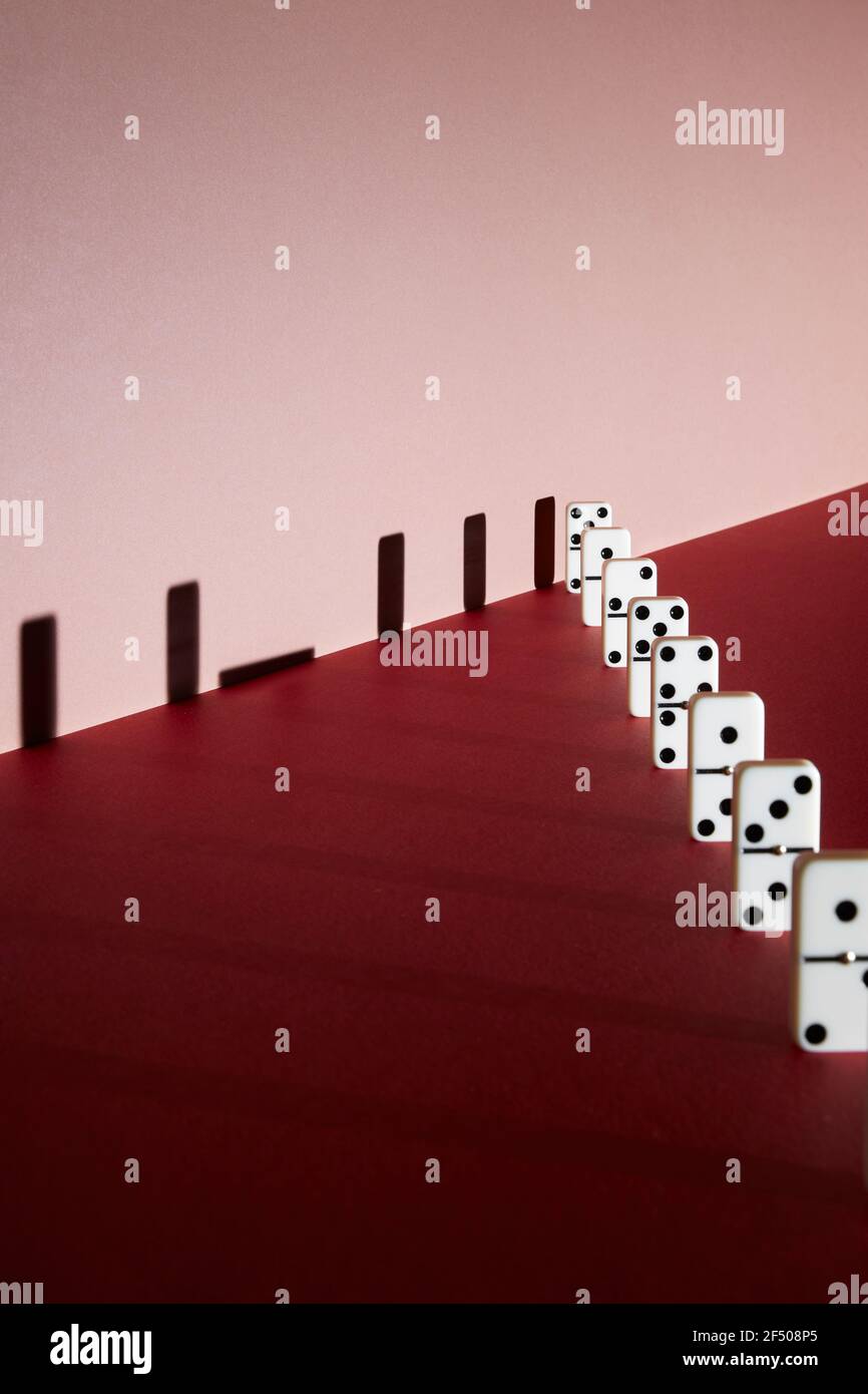 Domino order hi-res stock photography and images - Alamy