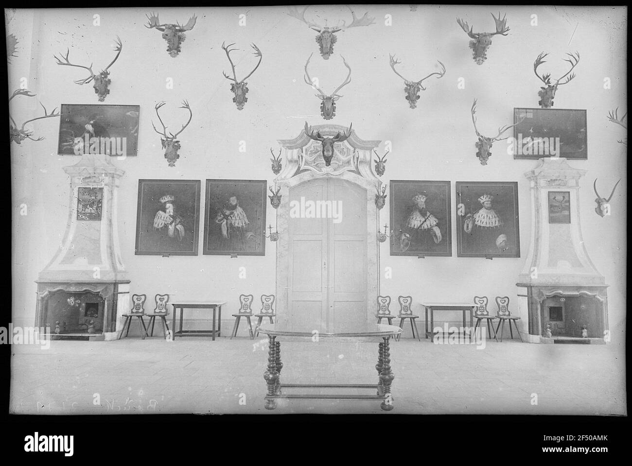 Stone hall Black and White Stock Photos & Images - Alamy