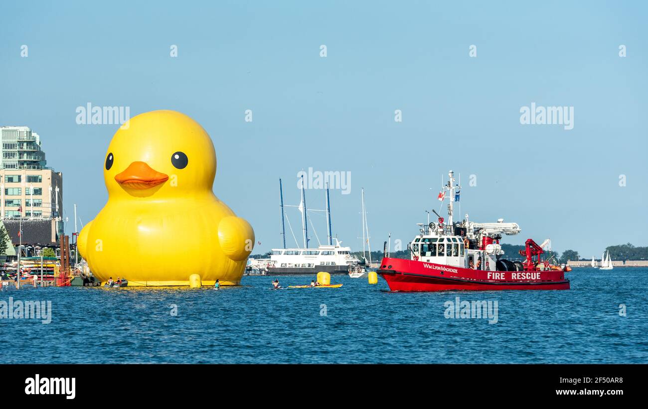 Giant Rubber Duck to Celebrate Canada's 150th Anniversary, Toronto ...