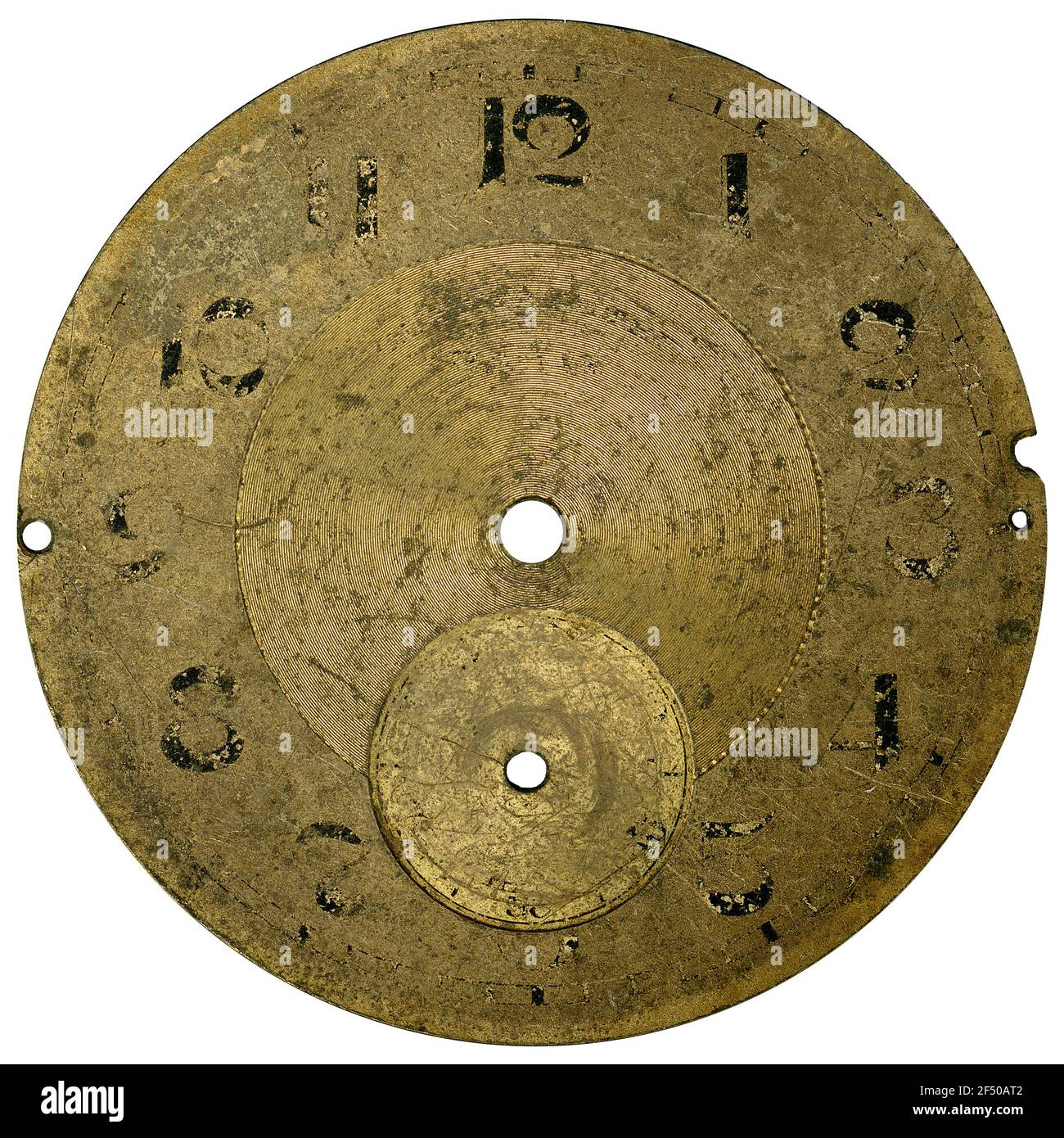 Broken antique pocket watch Cut Out Stock Images & Pictures - Alamy