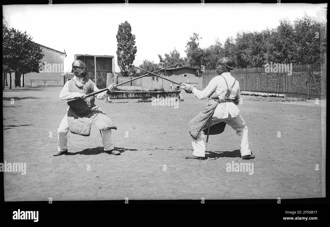 Bayonet fencing hi-res stock photography and images - Alamy