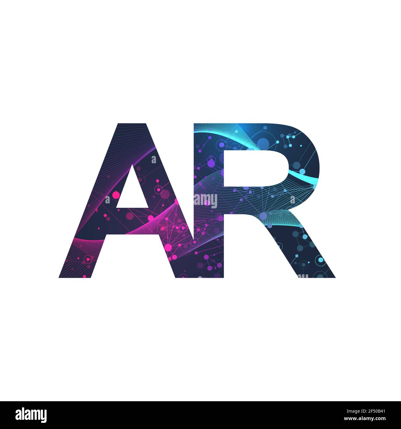 Augmented reality concept banner, AR. Virtual reality and augmented ...