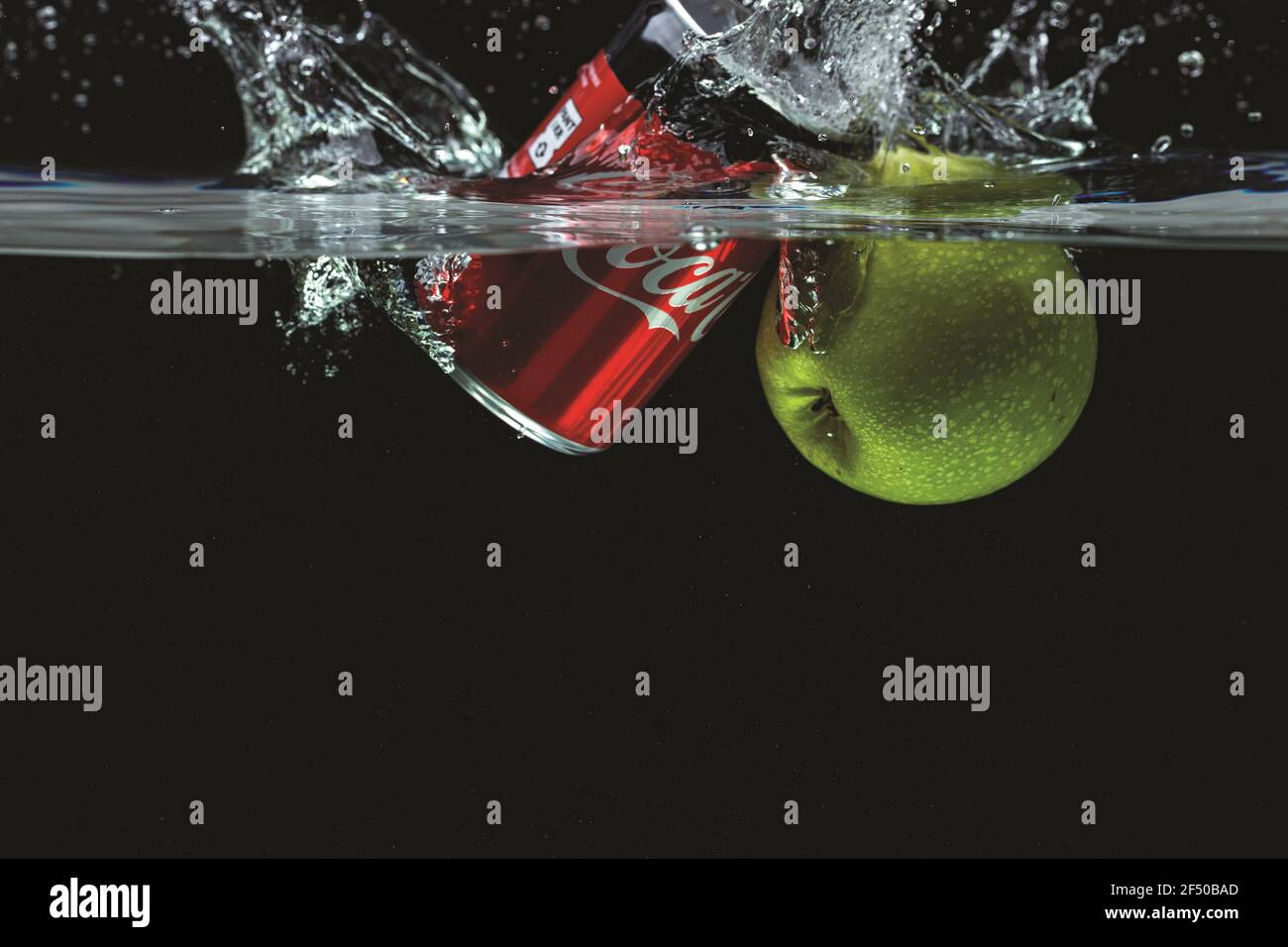 Coca cola spray hi-res stock photography and images - Alamy